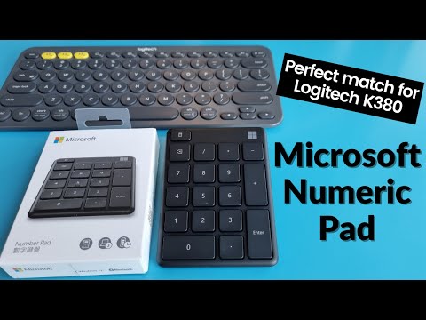 The best wireless numeric keypad — Microsoft Number Pad
