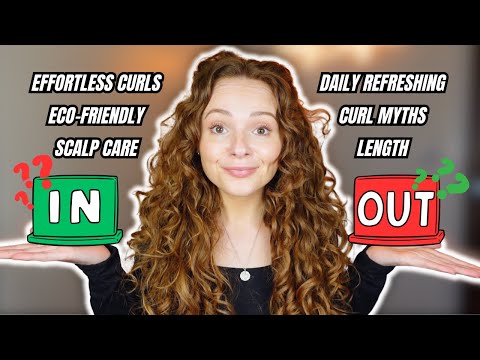 2025 CURLY HAIR INS AND OUTS | curl trends we'll be seeing more and less of