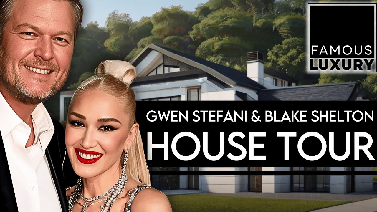 Gwen Stefani and Blake Shelton's Oklahoma Mega Mansion | INSIDE Their Countryside Love Nest