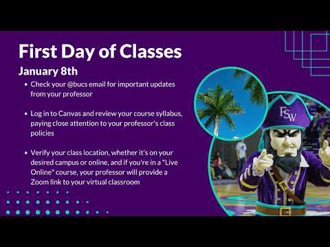 Welcome Back Video Spring 2025 for Students