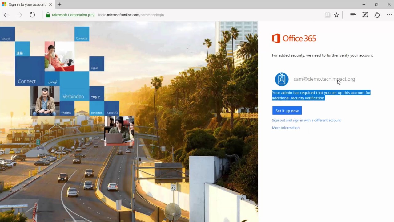 Enabling and Using Two-Factor Authentication with Microsoft Cloud
