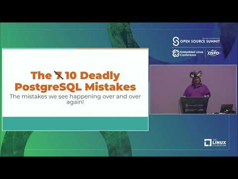 Learn The PostgreSQL Twin Bill The 7 Deadly PostgreSQL Mistakes Review of What s New in ...