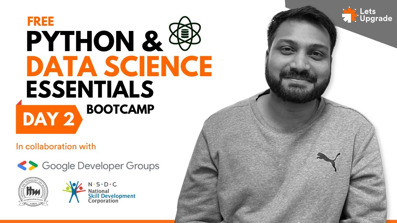 Day 2 | Objects & Decision Making | Free Python & Data Science Essentials Bootcamp (5 Days)