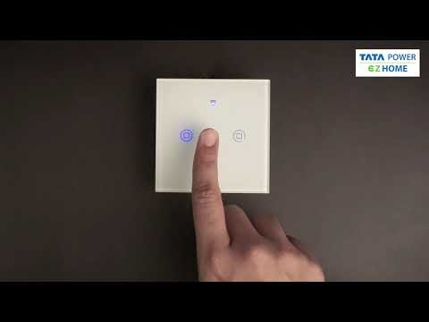 Smart Touch Panel - Tata Power EZ Home Wifi Smart Touch Panel Switch, 3 ...