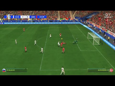 2024 Euro Denmark🇩🇰 Match 1 vs Slovenia🇸🇮