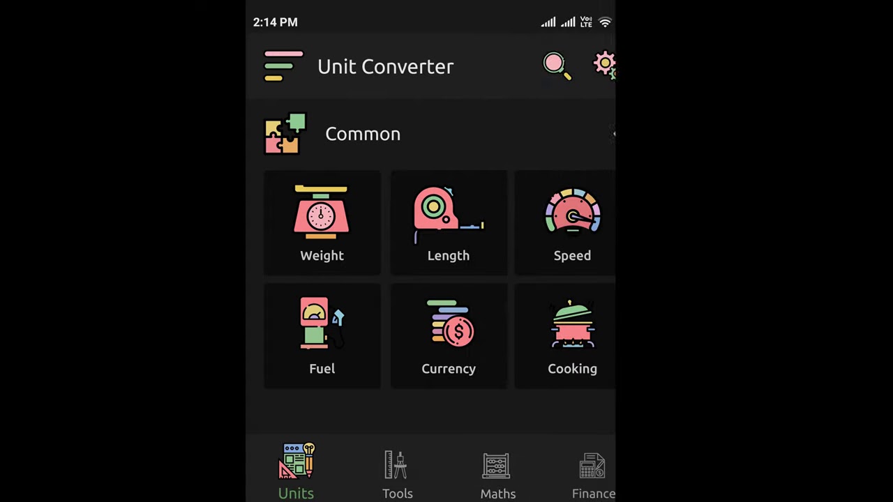 ALL IN ONE UNIT CONVERTER,SMART CURRENCY CONVERTER TOOL,