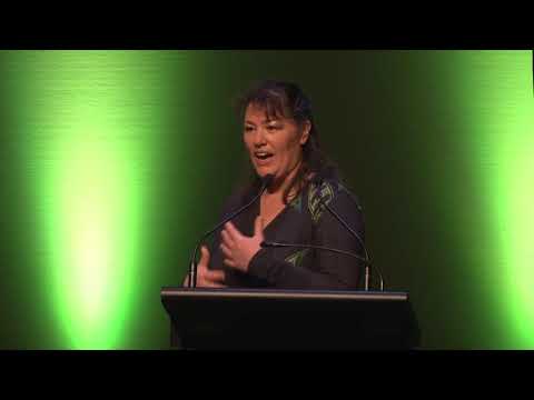 NDF 2017 Keynote: Ariana Tikao, Honiana Love, Claire Hall - Whakahoki ki te kāinga...