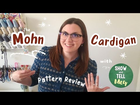 Pattern Review - Mohn Cardigan by Engineering Knits and All the Details of My Finished Sweater