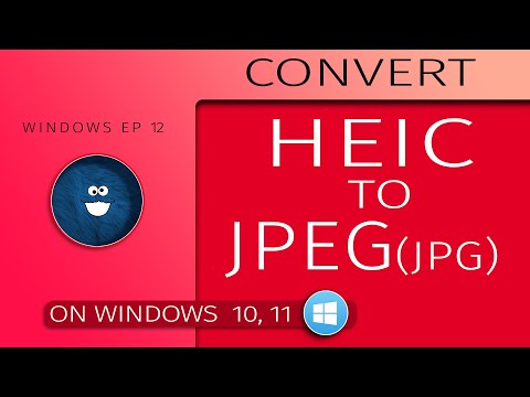 CONVERT HEIC to JPG File on Windows 10