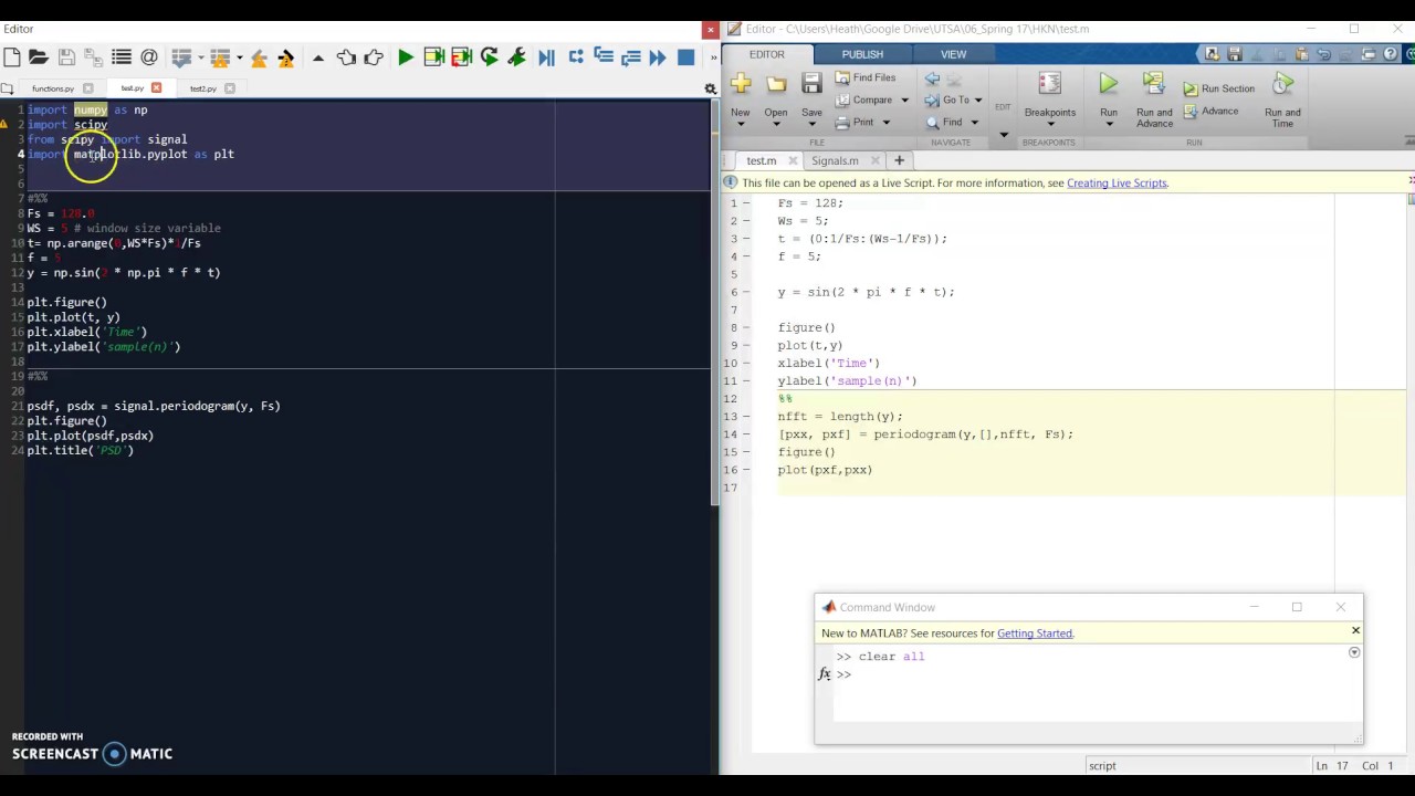 How to Replace MATLAB with Python Part 2