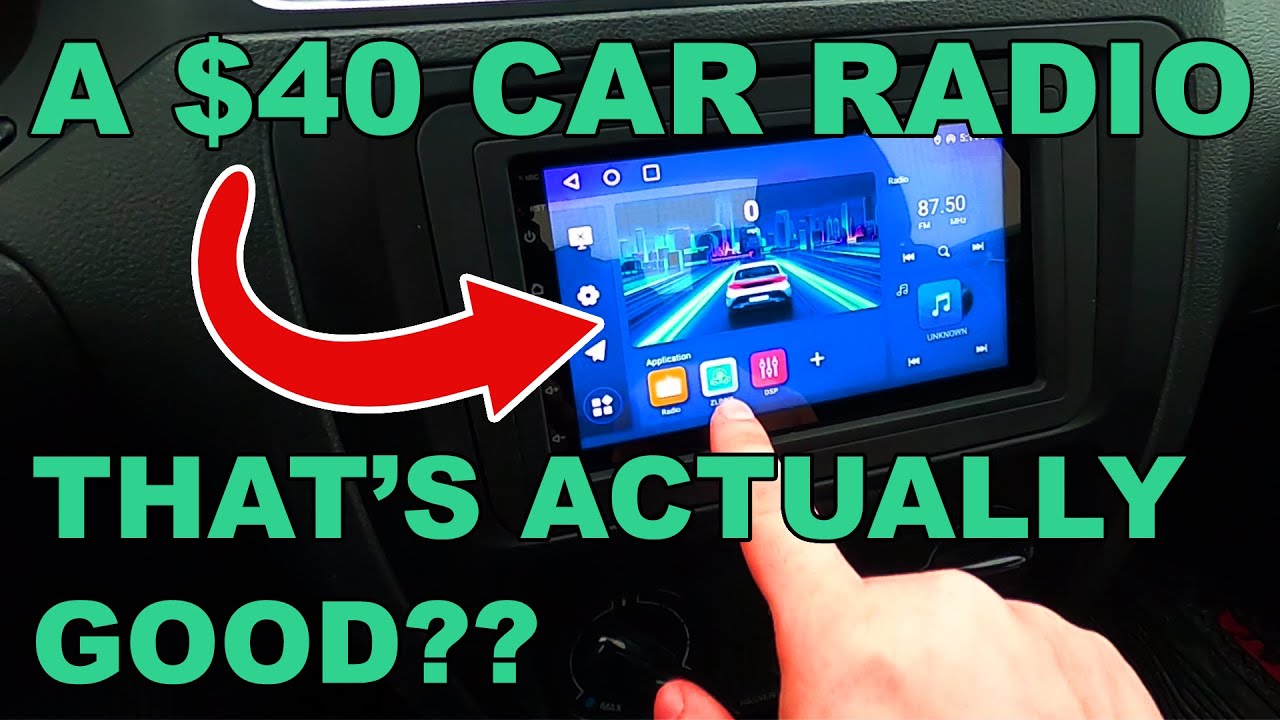 How is this even possible? A CHEAP Head unit off Amazon - Haudio 7