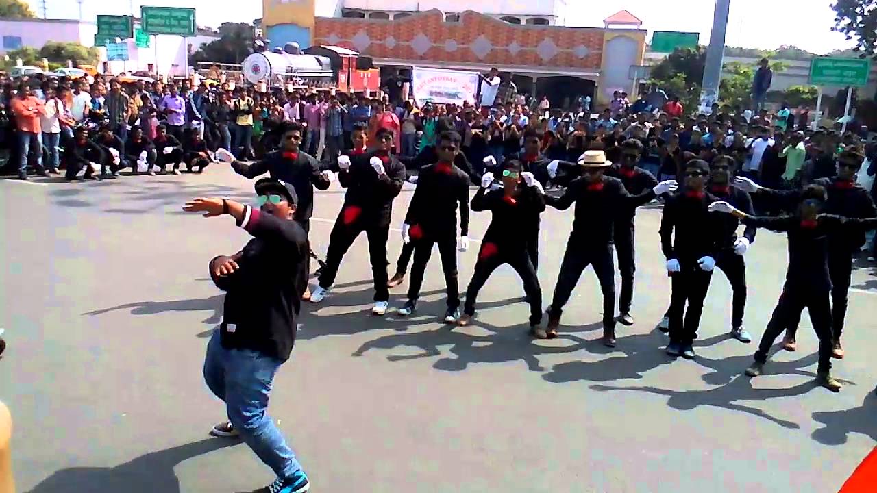 Cdc flash mob warangal 2016