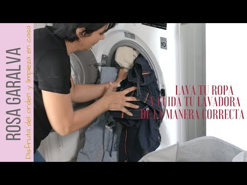 Separar la ropa de la lavadora: tips para cuidar tus prendas