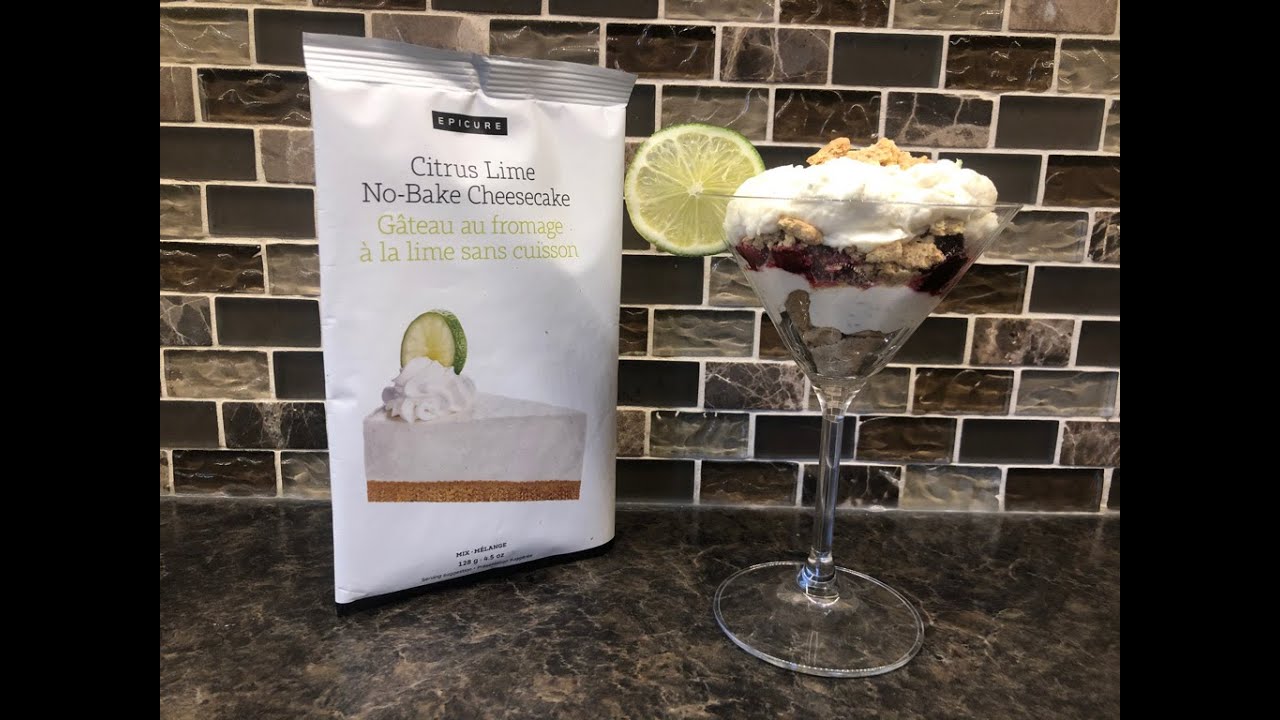 Epicure's Lime Cheesecake Parfait