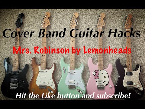 Mrs Robinson by Lemonheads (guitar lesson)