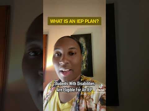 What is an IEP?