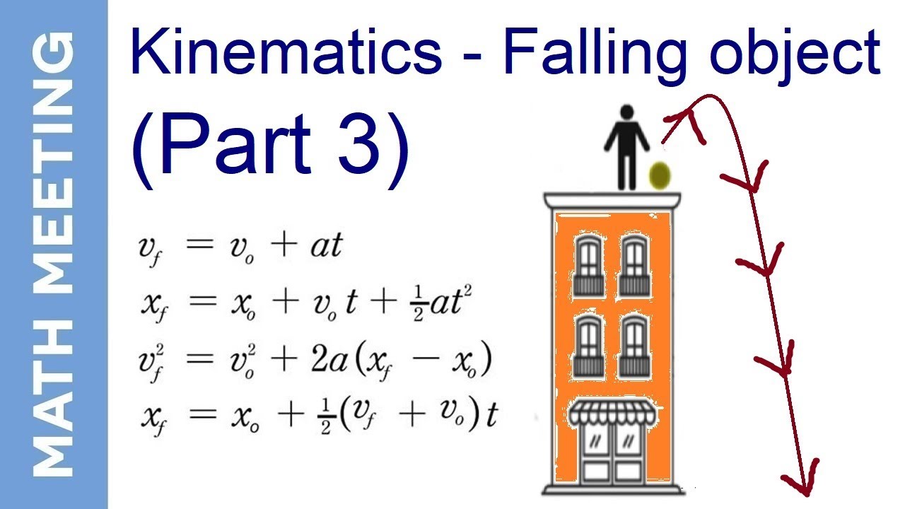 Kinematics - Falling object (part 3)