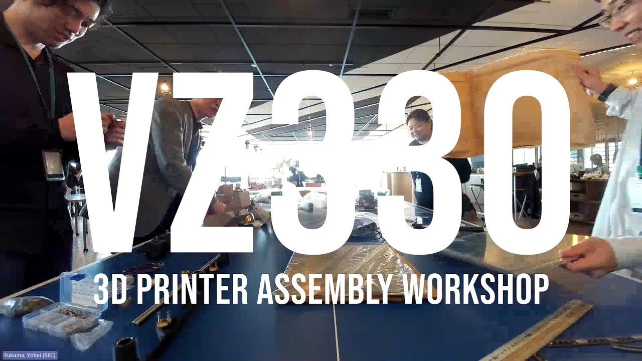 Vz330 - 3D printer assembly workshop summary