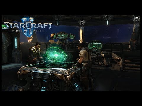 Hyperion Bridge - StarCraft II |🎧 Ambient Soundscape 🎧| ASMR | Sci-Fi Spaceship Bridge