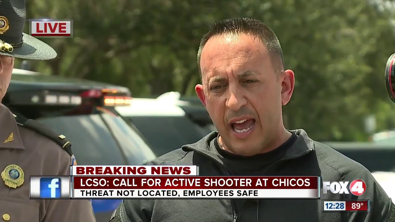Press conference: Active shooter investigation at Chico's headquarters in Fort Myers