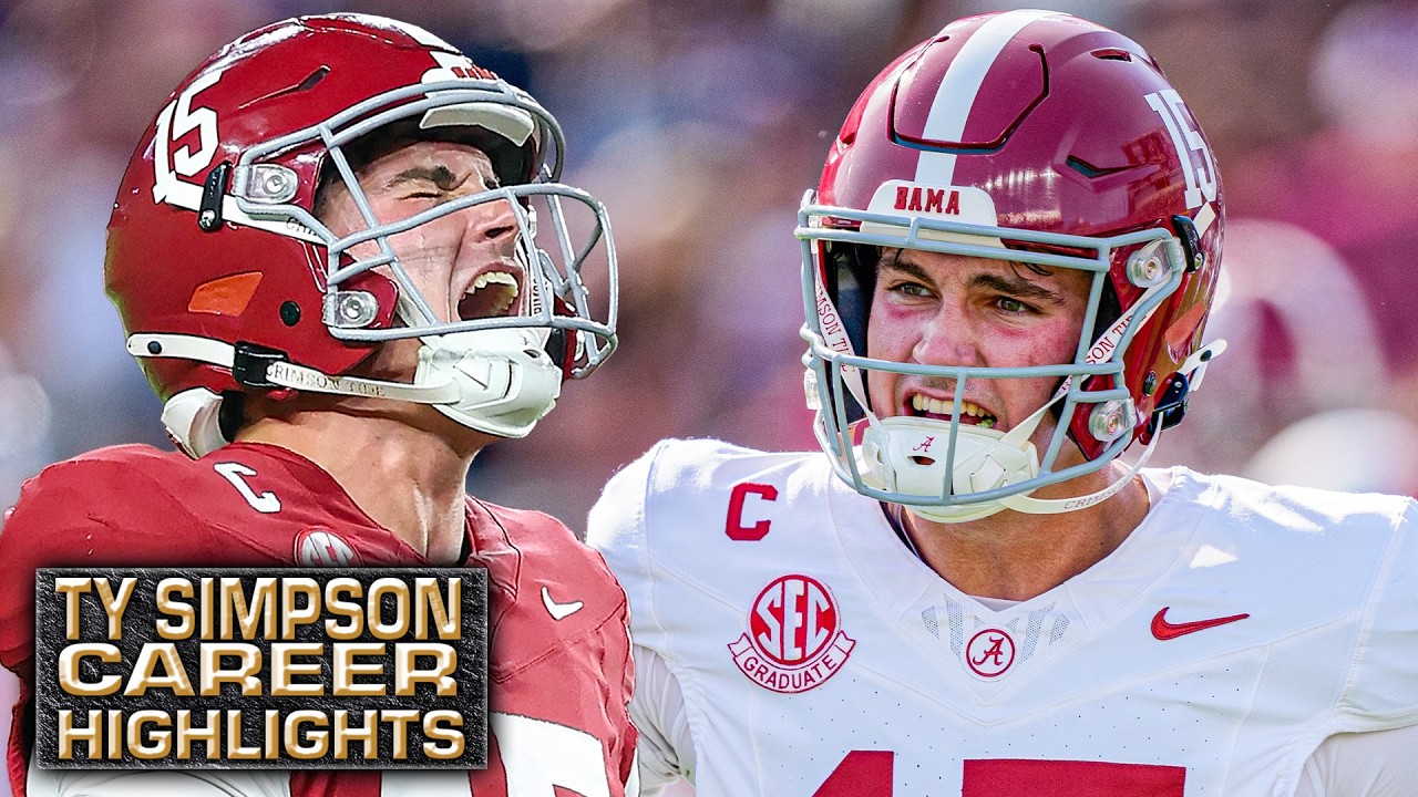 Ty Simpson's college football CAREER HIGHLIGHTS 🎥 | ESPN College Football