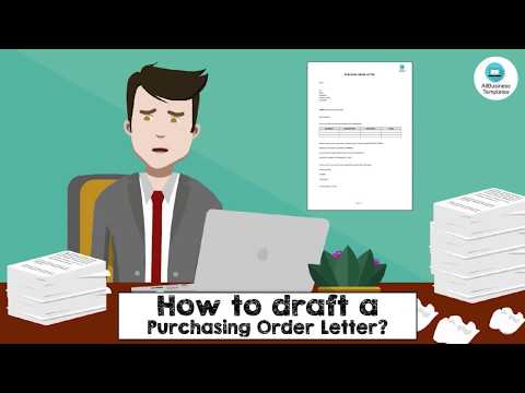 How to write a Purchase Order Letter?