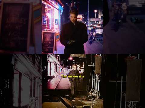 That's how they shot Eyes Wide Shut!