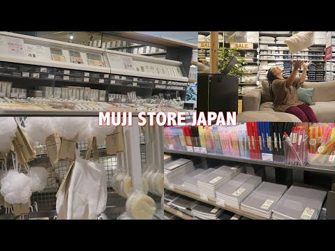 MUJI STORE JAPAN SHOP AROUND WITH ME! (I LOVE THIS PLACE!!!!)