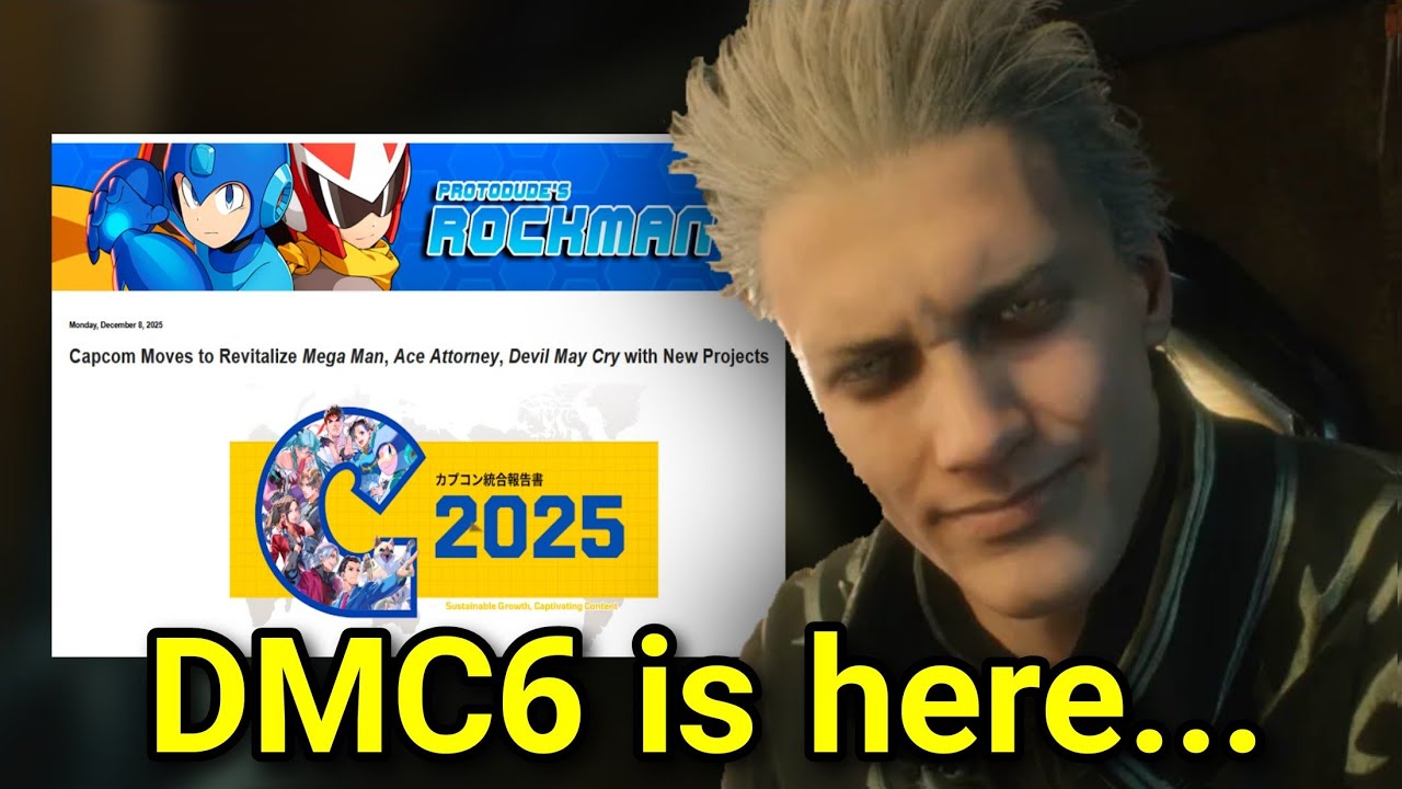 Capcom Confirms Devil May Cry 6...