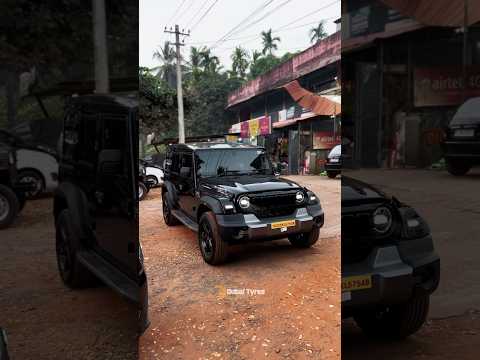 Mahindra Thar Roxx Wheel Upgrade | Dubai Tyres #alloywheels #tharroxx #trending #ytshorts
