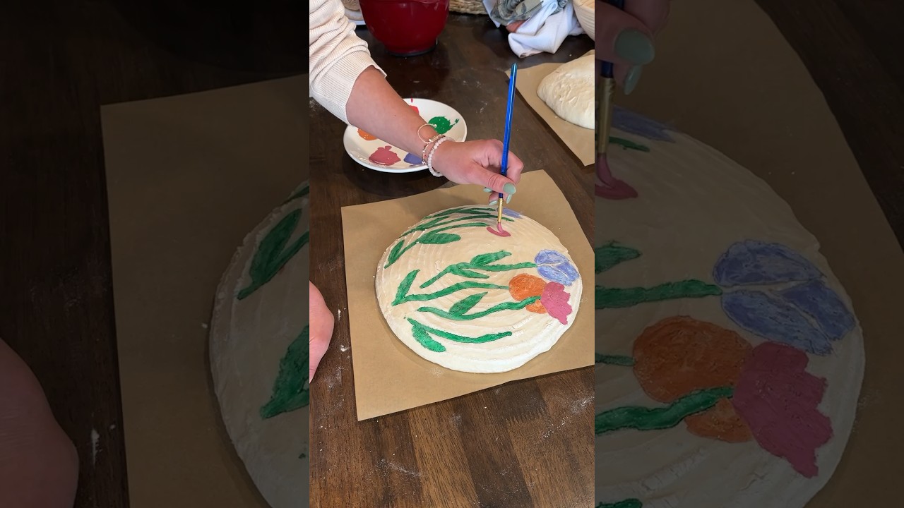 Making Sourdough Bread: Scored VS Painted #sourdoughbread #sourdoughstarter #sourdoughbaking