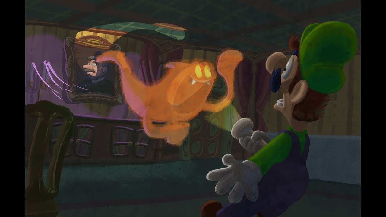 Luigi's Mansion - TIMELAPSE PAINTING