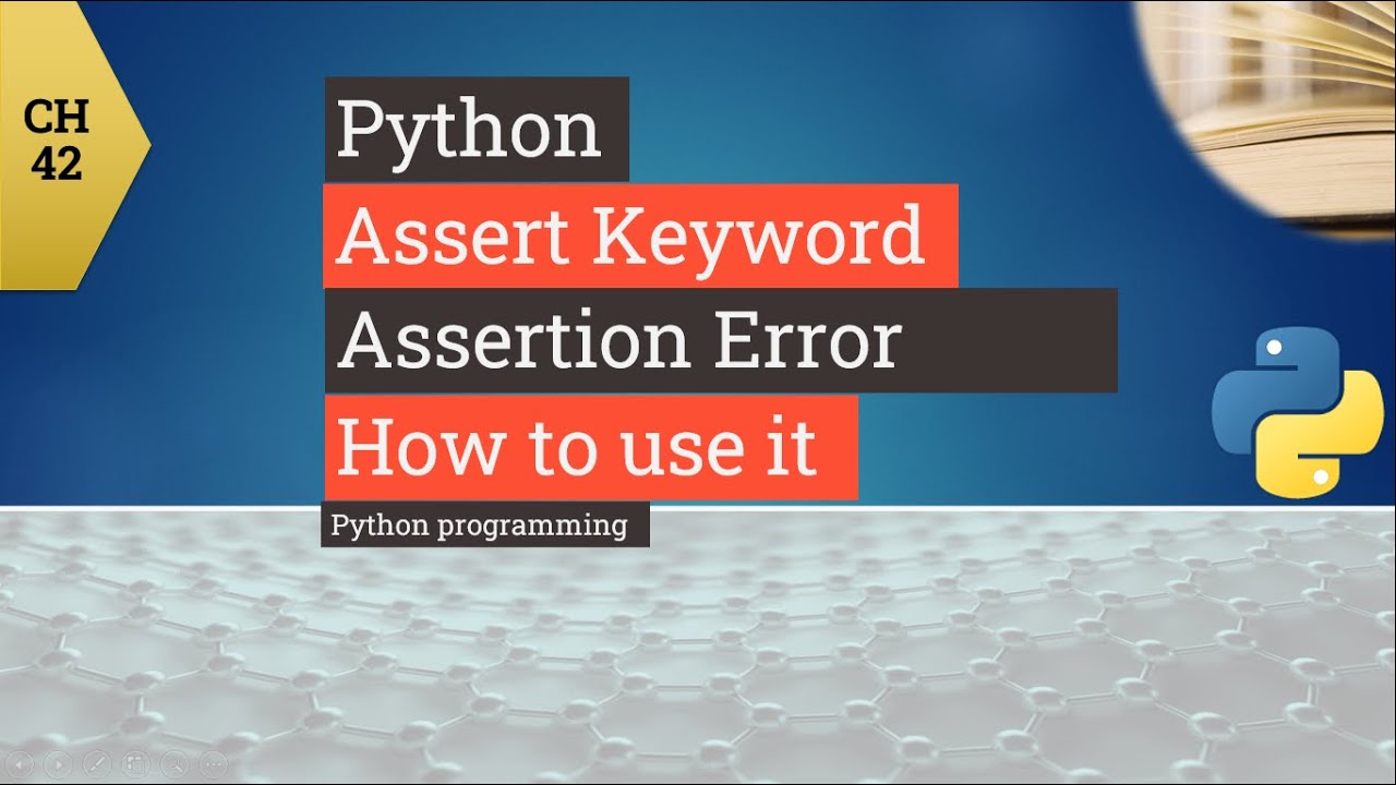 Python tutorial - Python Assert Keyword - Assertion Error - How to use Assert in Python