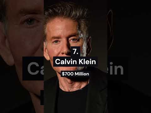 TOP 10 Richest Fashion Designers #fashion #shorts #designer