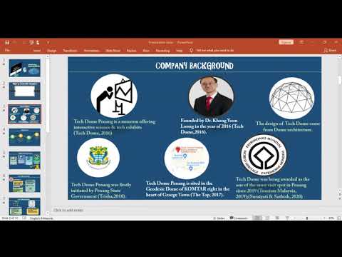 ECO 4213 Individual Presentation(Tech Dome Penang)