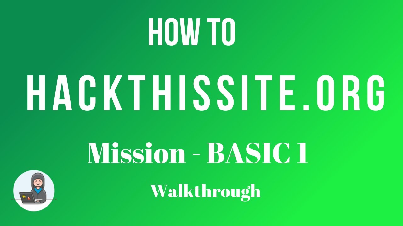HackThisSite.org - Basic 1 walkthrough