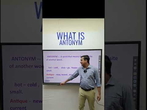 What is antonym???🤔 #antonyms #definition #explained #english #vocab # #ssc #cgl#exam #viral#shorts#