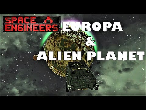 Exploring The Depths Of Space Engineers | Europa And Alien Planet