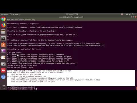 How to install Node.js on Ubuntu 18.04 LTS