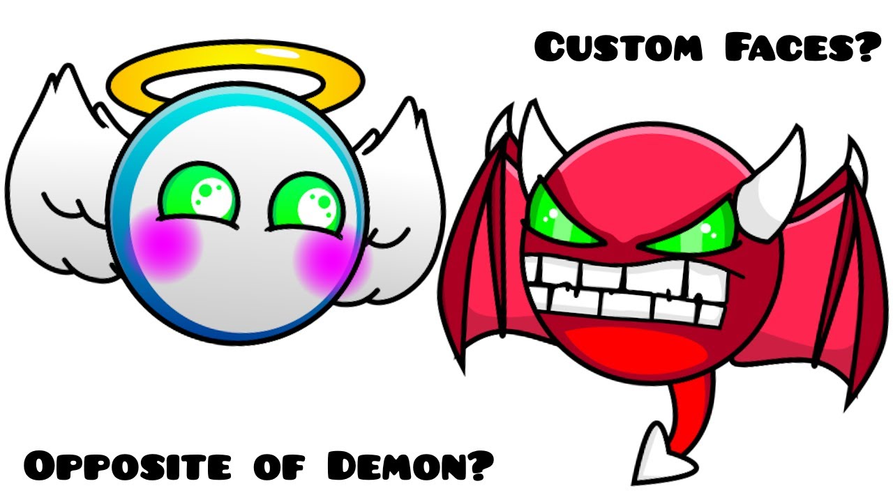 Custom Geometry Dash Difficulty Faces. (Version 1)