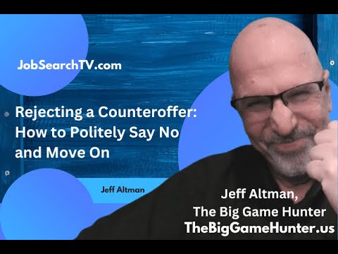 Rejecting a Counteroffer: How to Politely Say No and Move On