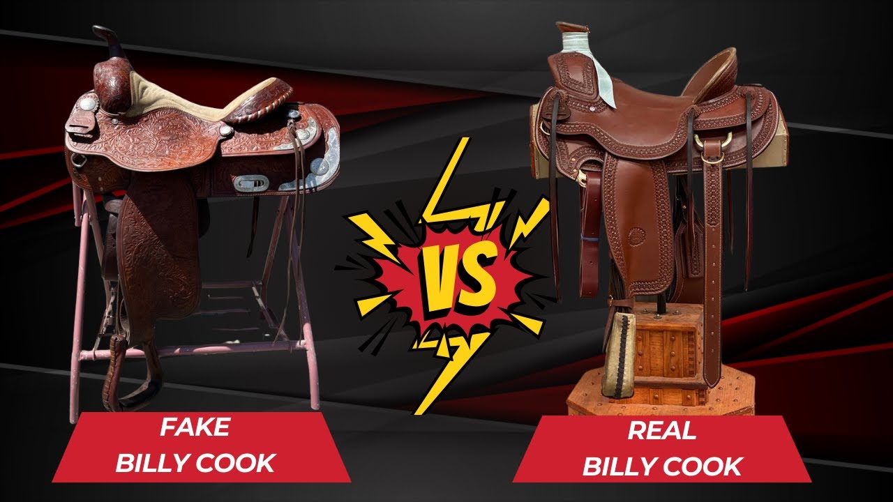 Beware of Fake Billy Cook Horse Saddles!