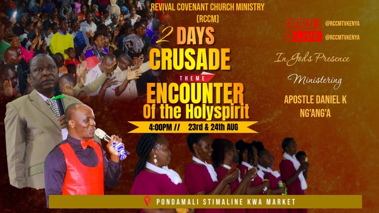 🙌 RCCM Crusade LIVE | Encounter of the Holy Spirit//✨ Live from Pondamali –Day2