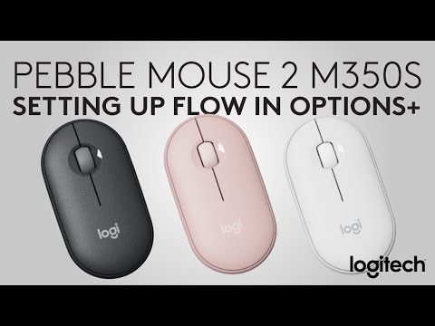 Logitech Pebble Mouse 2 M350s: Set up Flow in Logi Options+ for Seamless Multi-Device Control