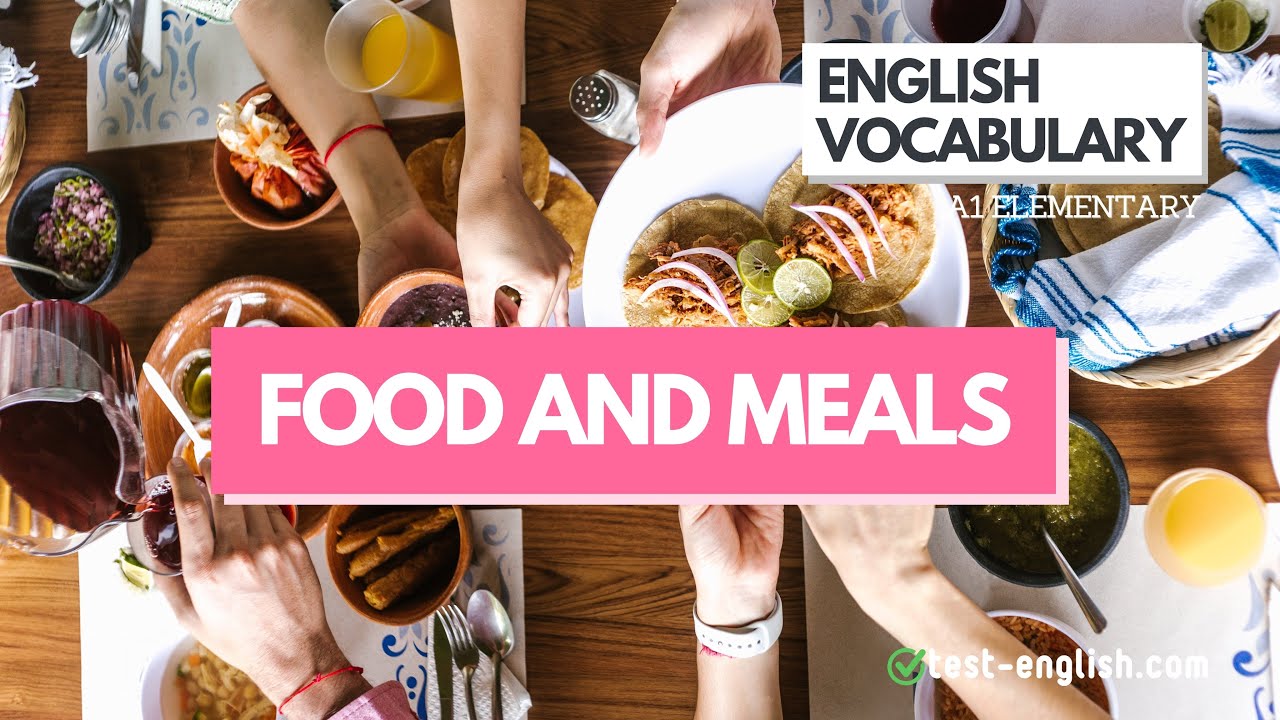 Food and meals – A1 English Vocabulary