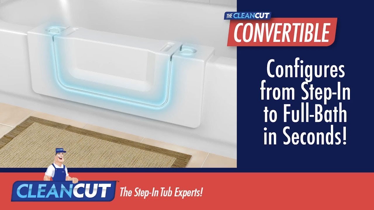 CleanCut Bathtub Insert Accessibility Conversion - Kinetic Vision