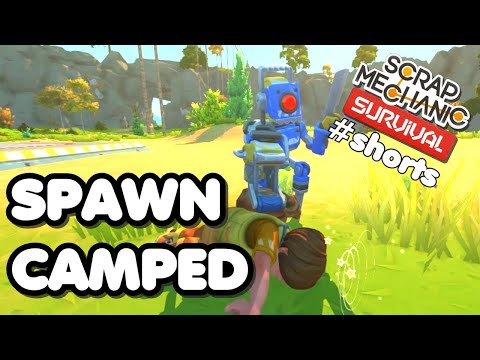 Steam Community :: Video :: Spawn Camped By A Tape Bot - Scrap Mechanic Survival #shorts