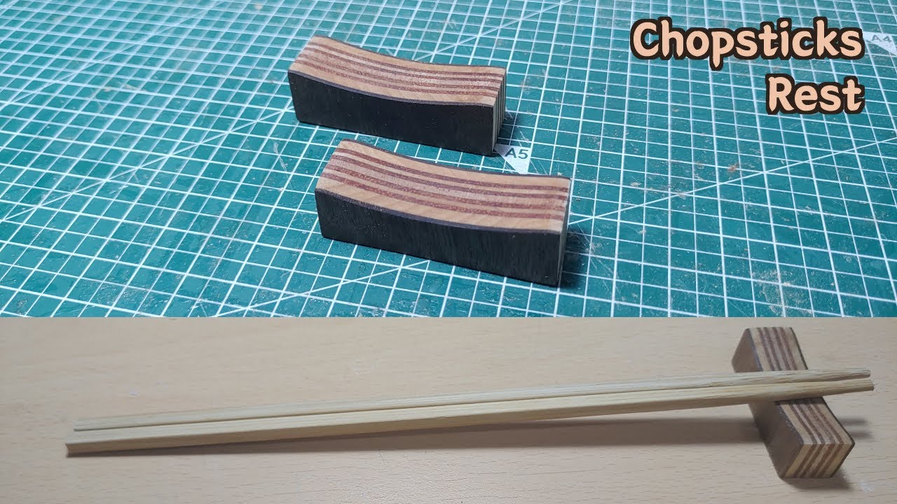 [DIY] Wooden Chopsticks Rest