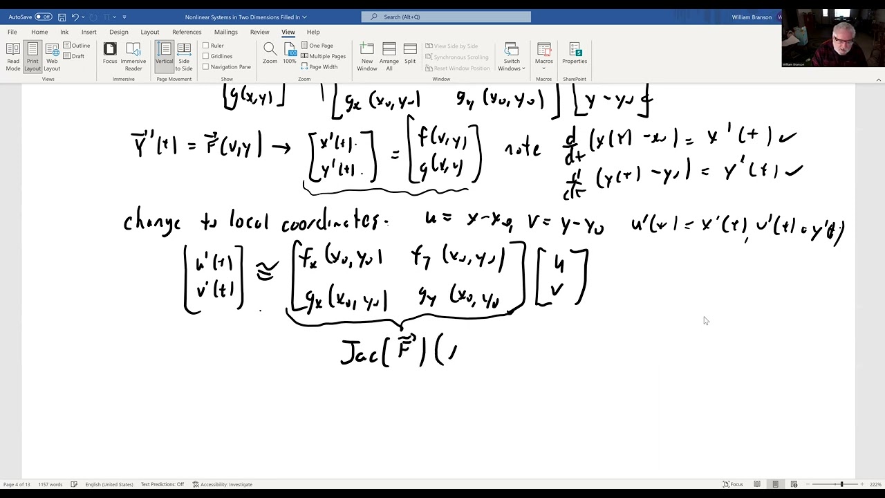 Nonlinear 2 Linearization