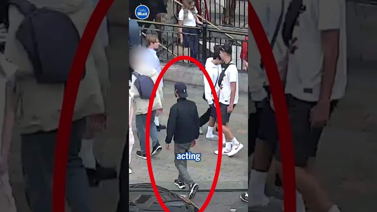 Dramatic moment undercover Met Police tackle phone snatcher